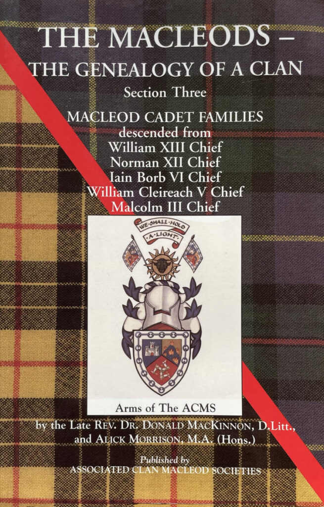 MacLeod Books - The Associated Clan MacLeod Societies